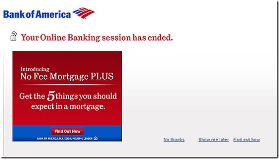 Bank of America's Electronic Statement Icon - Finovate